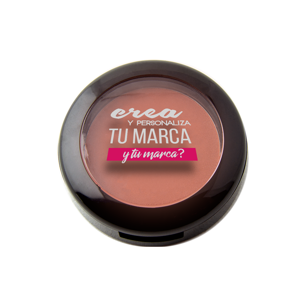 Rubor en Crema estuche redondo. - Crea y Personaliza tu marca